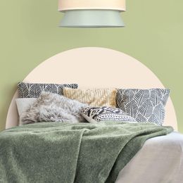 Wandtattoo Boho - Halbkreis - Beige - Wandsticker, Wandaufkleber Kinderzimmer Wohnzimmer SchlafzimmerBettkopfteil Kopfteil Bett