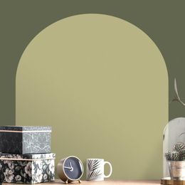 Wandtattoo Boho Rundbogen - Olive Gr&uuml;n Wandsticker, Wandaufkleber Kinderzimmer Wohnzimmer Schlafzimmer Jungenzimmer M&auml;dchenzimmer K&uuml;che
