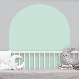 Wandtattoo Rundbogen - Pastellmint Gr&uuml;n Wandsticker, Wandaufkleber Kinderzimmer Wohnzimmer Schlafzimmer Jungenzimmer M&auml;dchenzimmer K&uuml;che