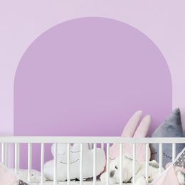 Wandtattoo Rundbogen - Violett - Lila Wandsticker, Wandaufkleber Kinderzimmer Wohnzimmer Schlafzimmer