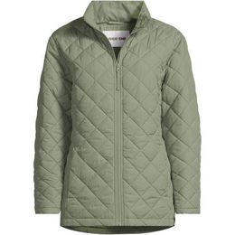 LANDS' END Featherfree Steppjacke, Damen,  Gr&uuml;n, Polyester, by Lands' End