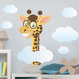 Wandtattoos Lustige Giraffe - Wandsticker, Wandaufkleber Kinder Kinderzimmer Jungen Jungenzimmer Mädchen Mädchenzimmer Baby Babyzimmer