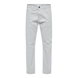 Selected Chino Pants 'SLHMiles Flex' male Grey size 33