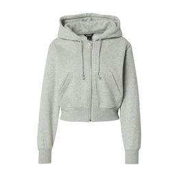 MONKI Sweatjacke Damen Größe XXL graumeliert