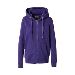 19V69 Italia Sweatjacke 'MIA' Damen Größe L senf / aubergine