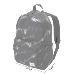 HERSCHEL Rucksack 'Settlet' Herren Größe One Size grau / schwarz / weiß