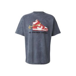 Nike Sportswear T-Shirt Herren Gr&ouml;&szlig;e XXL gelb / basaltgrau / rot / wei&szlig;