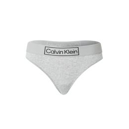 Calvin Klein Underwear String Damen Größe XL graumeliert / schwarz