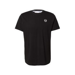 Sergio Tacchini T-Shirt 'MATTIA' Herren Gr&ouml;&szlig;e M schwarz / wei&szlig;