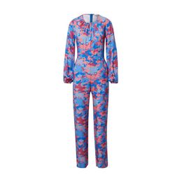 Closet London Jumpsuit Damen Gr&ouml;&szlig;e XXL blau / hellblau / lachs / dunkelpink