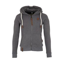 Naketano Zip-Up Hoodie female Grey size S