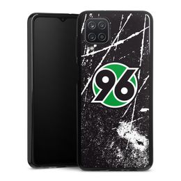 DeinDesign Galaxy A12 Handy Silikon H&uuml;lle Case schwarz Handyh&uuml;lle Coat Of Arms H96 Hannover 96