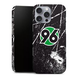 DeinDesign iPhone 16 Pro Max Handy Premium Case Smartphone Handyh&uuml;lle Schutzh&uuml;lle gl&auml;nzend Coat Of Arms H96 Hannover 96 Premium Case