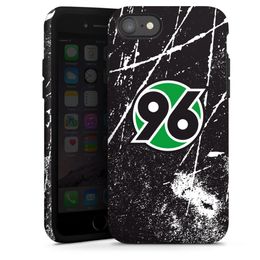 DeinDesign iPhone SE (2022) Handy Panzer Handyh&uuml;lle robuste Outdoor H&uuml;lle Schutzh&uuml;lle matt Coat Of Arms Hannover 96 H96 Tough Case