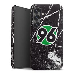 DeinDesign Galaxy S25 Handy Premium Case Smartphone Handyh&uuml;lle Schutzh&uuml;lle matt Coat Of Arms H96 Hannover 96 Premium Case