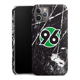 DeinDesign iPhone 12 Pro Handy Premium Case Smartphone Handyh&uuml;lle Schutzh&uuml;lle gl&auml;nzend Coat Of Arms H96 Hannover 96 Premium Case