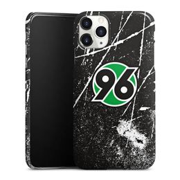 DeinDesign iPhone 11 Pro Max Handy Premium Case Smartphone Handyh&uuml;lle Schutzh&uuml;lle gl&auml;nzend Coat Of Arms H96 Hannover 96 Premium Case