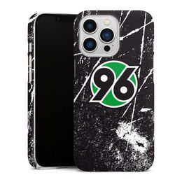 DeinDesign iPhone 13 Pro Handy Premium Case Smartphone Handyh&uuml;lle Schutzh&uuml;lle matt Coat Of Arms H96 Hannover 96 Premium Case