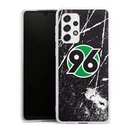 DeinDesign Galaxy A33 5G Handy Silikon H&uuml;lle Case transparent Handyh&uuml;lle H96 Hannover 96 Coat Of Arms Silikon Case