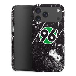 DeinDesign iPhone 17 Pro Max Handy Premium Case Smartphone Handyh&uuml;lle Schutzh&uuml;lle gl&auml;nzend Coat Of Arms H96 Hannover 96 Premium Case