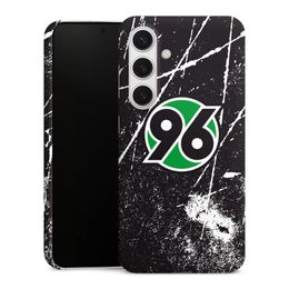 DeinDesign Galaxy S24 Handy Premium Case Smartphone Handyh&uuml;lle Schutzh&uuml;lle matt Coat Of Arms H96 Hannover 96 Premium Case