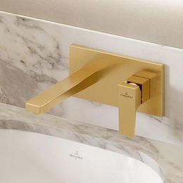 Villeroy & Boch Villeroy & Boch Architectura Square Waschtischarmatur, Wandmontage, TVW12500300076,