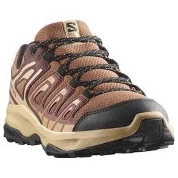 Wanderschuh Salomon "EXTEGRA W", Damen, Gr. 37, russet, henna, butterum, Synthetik, Textil, Schuhe Wanderschuh, wasserdicht