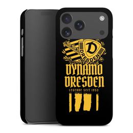 DeinDesign iPhone 17 Pro Max Handy Premium Case Smartphone Handyh&uuml;lle Schutzh&uuml;lle matt Sg Dynamo Dresden Statement Sgd Premium Case
