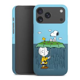 DeinDesign iPhone 17 Pro Max Handy Premium Case Smartphone Handyh&uuml;lle Schutzh&uuml;lle matt Peanuts Children Snoopy Premium Case
