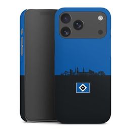 DeinDesign iPhone 17 Pro Max Handy Premium Case Smartphone Handyh&uuml;lle Schutzh&uuml;lle matt Hsv Skyline Hamburg Premium Case