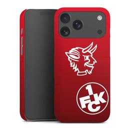 DeinDesign iPhone 17 Pro Max Handy Premium Case Smartphone Handyh&uuml;lle Schutzh&uuml;lle matt Devil Official Licensed Product 1. Fc Kaiserslautern Premium Case