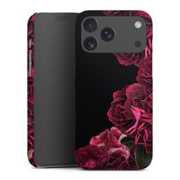 DeinDesign iPhone 17 Pro Max Handy Premium Case Smartphone Handyh&uuml;lle Schutzh&uuml;lle matt Vintage Rose Pink Premium Case