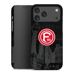 DeinDesign iPhone 17 Pro Max Handy Premium Case Smartphone Handyh&uuml;lle Schutzh&uuml;lle matt Official Licensed Product Logo Fortuna D&uuml;sseldorf Premium Case