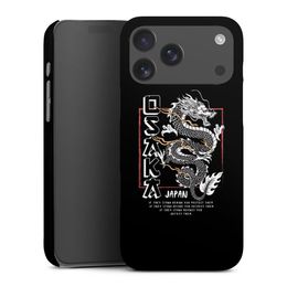 DeinDesign iPhone 17 Pro Max Handy Premium Case Smartphone Handyh&uuml;lle Schutzh&uuml;lle matt Ocean Dragon Japan Premium Case
