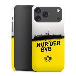 DeinDesign iPhone 17 Pro Max Handy Premium Case Smartphone Handyh&uuml;lle Schutzh&uuml;lle matt Borussia Dortmund Statement Bvb Premium Case