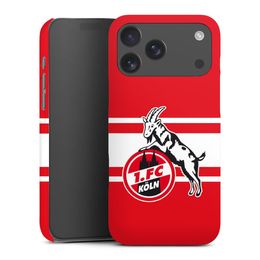 DeinDesign iPhone 17 Pro Max Handy Premium Case Smartphone Handyh&uuml;lle Schutzh&uuml;lle matt Official Licensed Product Coat Of Arms 1. Fc K&ouml;ln Premium Case