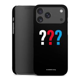 DeinDesign iPhone 17 Pro Max Handy Premium Case Smartphone Handyh&uuml;lle Schutzh&uuml;lle matt Official Licensed Product Die Drei ??? Logo Premium Case