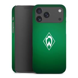 DeinDesign iPhone 17 Pro Max Handy Premium Case Smartphone Handyh&uuml;lle Schutzh&uuml;lle matt Merchandise Sv Werder Bremen Logo Premium Case