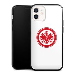 DeinDesign iPhone 12 mini Handy Slim Case extra d&uuml;nn Silikon Handyh&uuml;lle schwarz H&uuml;lle Eintracht Frankfurt Sge Official Licensed Product Silikon Slim Case