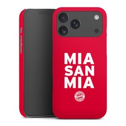 DeinDesign iPhone 17 Pro Max Handy Premium Case Smartphone Handyh&uuml;lle Schutzh&uuml;lle matt Fcb Mia San Mia Fc Bayern M&uuml;nchen Premium Case
