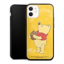 DeinDesign iPhone 12 mini Handy Slim Case extra d&uuml;nn Silikon Handyh&uuml;lle schwarz H&uuml;lle Disney Winnie The Pooh Official Licensed Product Silikon Slim Case