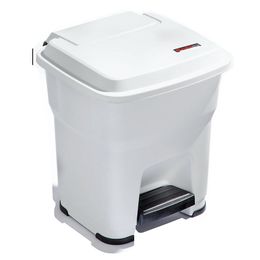 rothopro Treteimer HERA, Volumen 35 l, BxHxT 390 x 440 x 390 mm, wei&szlig;