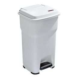 rothopro Treteimer HERA, Volumen 60 l, BxHxT 390 x 690 x 390 mm, wei&szlig;