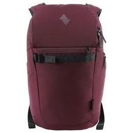 Freizeitrucksack Nitro "Nikuro", Kinder, Gr. B/H/T: 30cm x 49cm x 19cm, rot (wine), Nylon, Polyester, Polyethylen, Rucks&auml;cke Freizeitrucksack, Rucksack f&uuml;r Freizeit, Arbeit, Reise und Schule, City und Streetpack