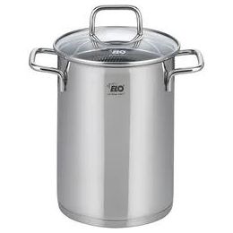 Spargeltopf ELO "Citrin", silber (edelstahlfarben), H:21cm &Oslash;:16cm, T&ouml;pfe, 16 cm, Induktion