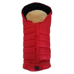 Kaiser Naturfellprodukte Thermo-Fu&szlig;sack "Arctik Plus" in Rot - (L)105 x (B)48 cm - 65% | Baby-fusssaecke