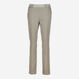 Brax Taupefarbene Super Slim Fit Lillyth Hose mit Muster