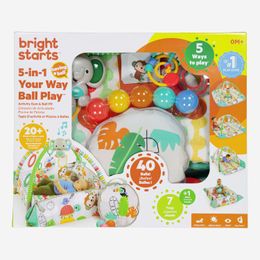 Bright Starts Mehrfarbige Baby-Spielmatte mit Tiermuster