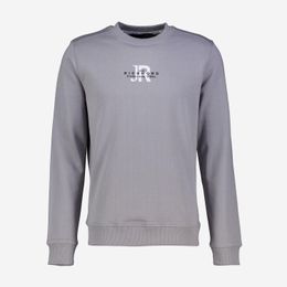 John Richmond Graues Sweatshirt mit Logo