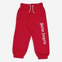 Palm Angels Rot-weiße Jogginghose